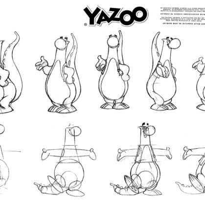 Yazoo Character Pose Sheet – ComicHouse