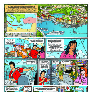 Cover of an educational graphic novel about nowadays issues among ...