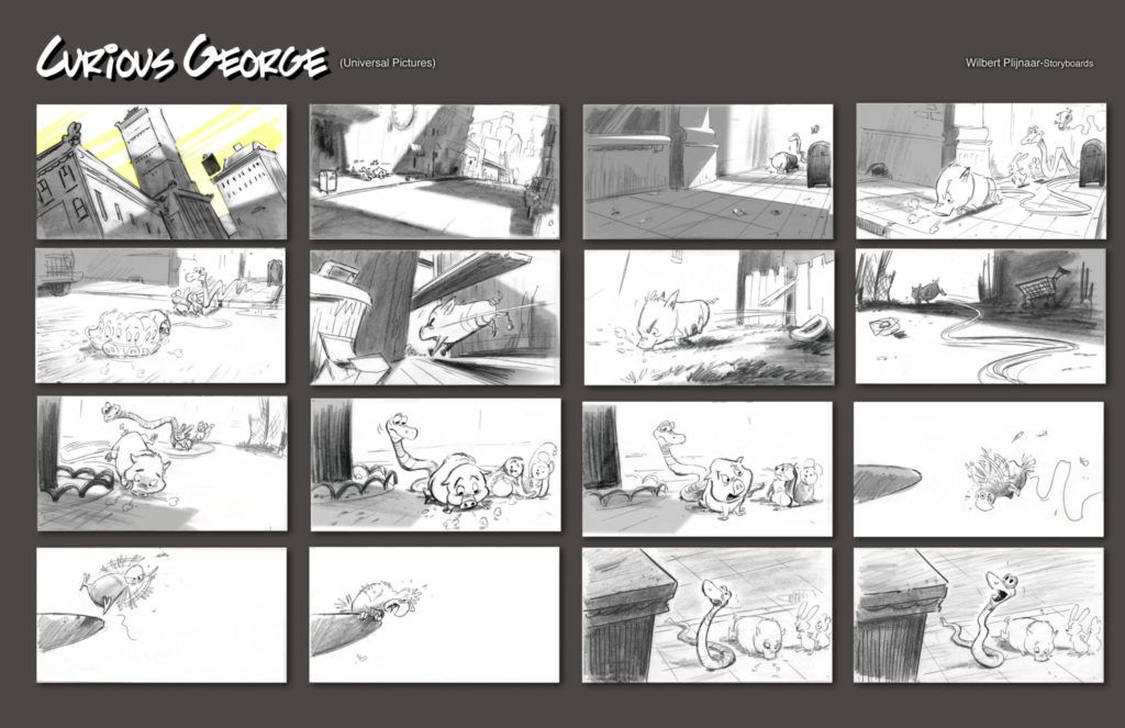 Storyboard Curious George 1 – ComicHouse