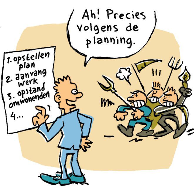 Precies volgens de planning – ComicHouse
