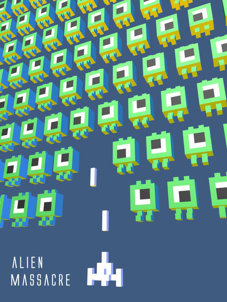 Alien game voxel art – ComicHouse