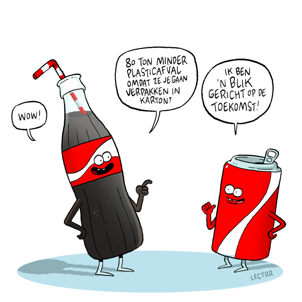 Karton Cartoons voor Coca-Cola – ComicHouse