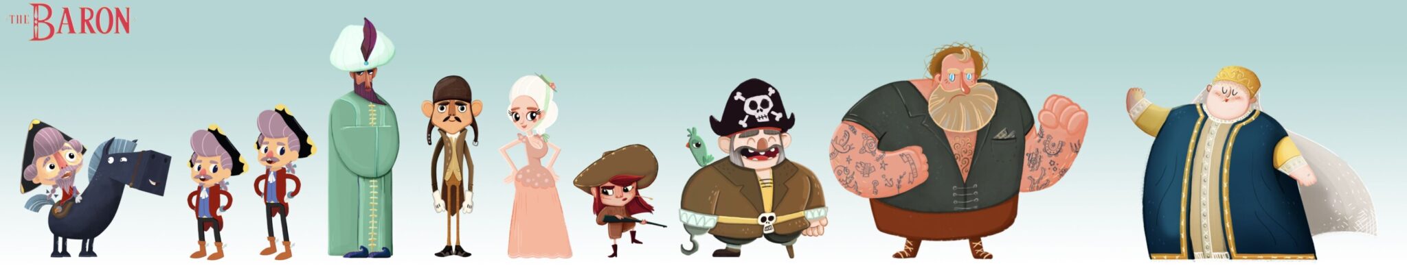 The Baron Art Direction Design Animation Series 02 – ComicHouse